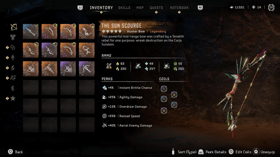Ranking the Best Bows From Weak to Legendary in Horizon Forbidden West ...