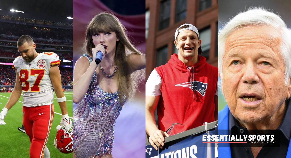 Robert Kraft Dunks on Travis Kelce and Taylor Swift’s Relationship ...