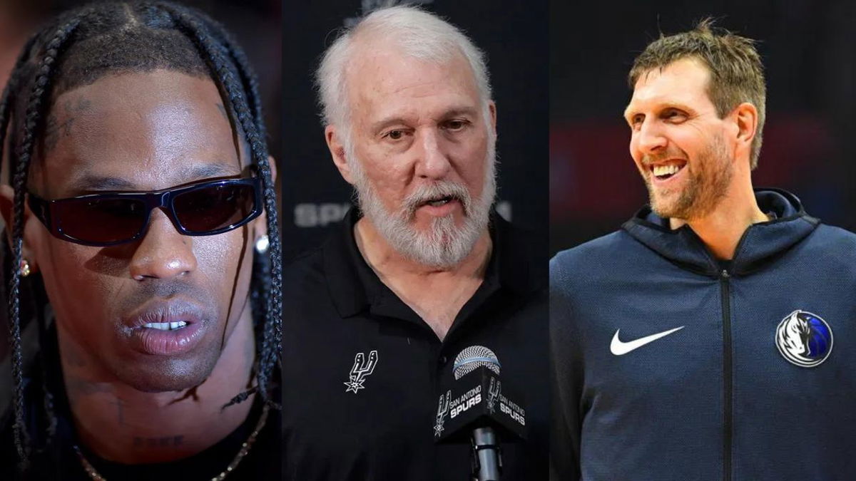 Germany vs France: Travis Scott, Dirk Nowitzki, Gregg Popovich & Celebs ...