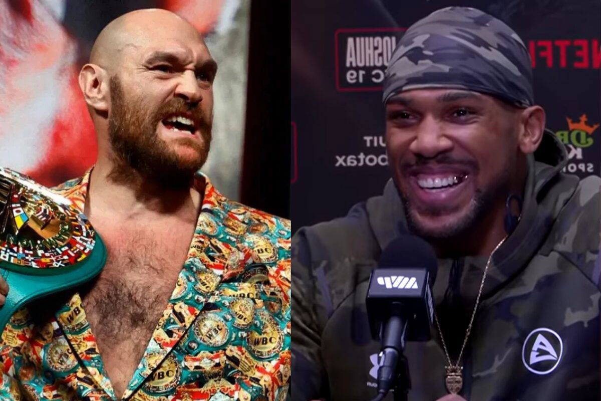 Anthony Joshua Cracks Up as Hilarious Tyson Fury Impersonator Steals ...
