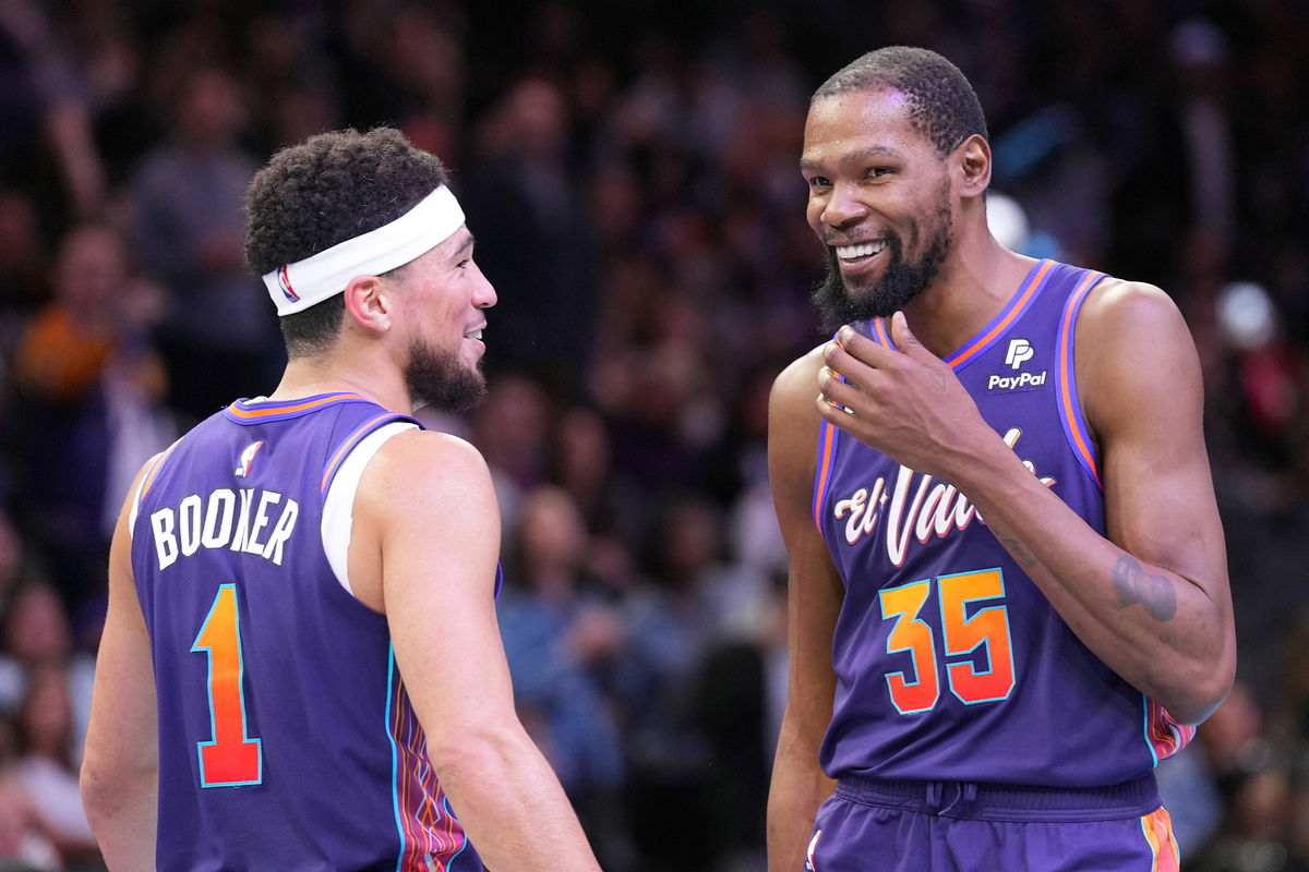 NFL Playoffs Rivalry Brings Devin Booker & Kevin Durant Closer as Turmoil Strikes Suns Locker ...