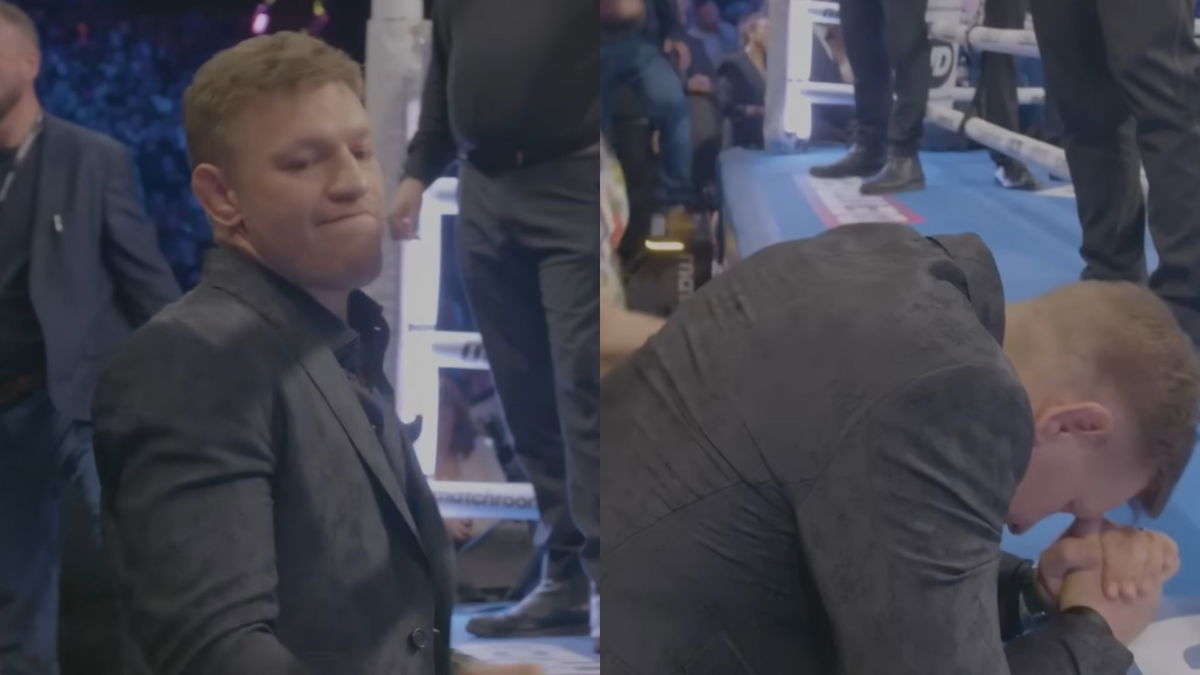 “He Was Gutted’: Conor McGregor’s “Passionate” Ringside Antics During ...