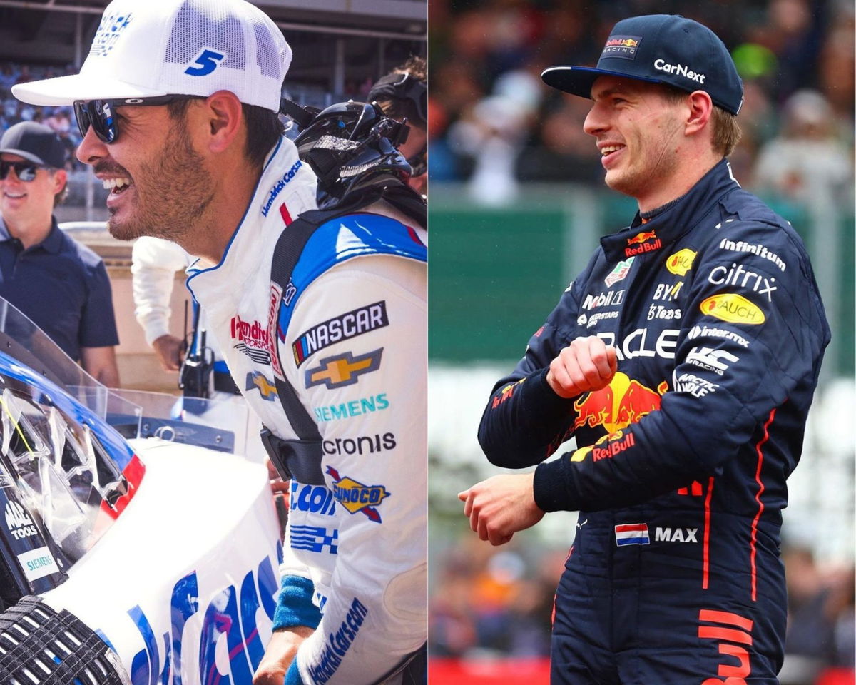 Kyle Larson Dreams Beating F1 World Champion Max Verstappen to ...