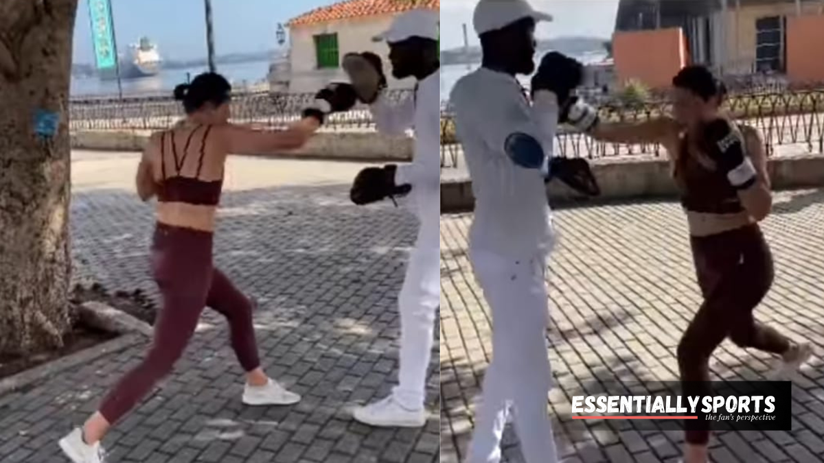 “Merle vs Aline Pereira UFC 300” – Alex Pereira’s Ex Training in Public ...