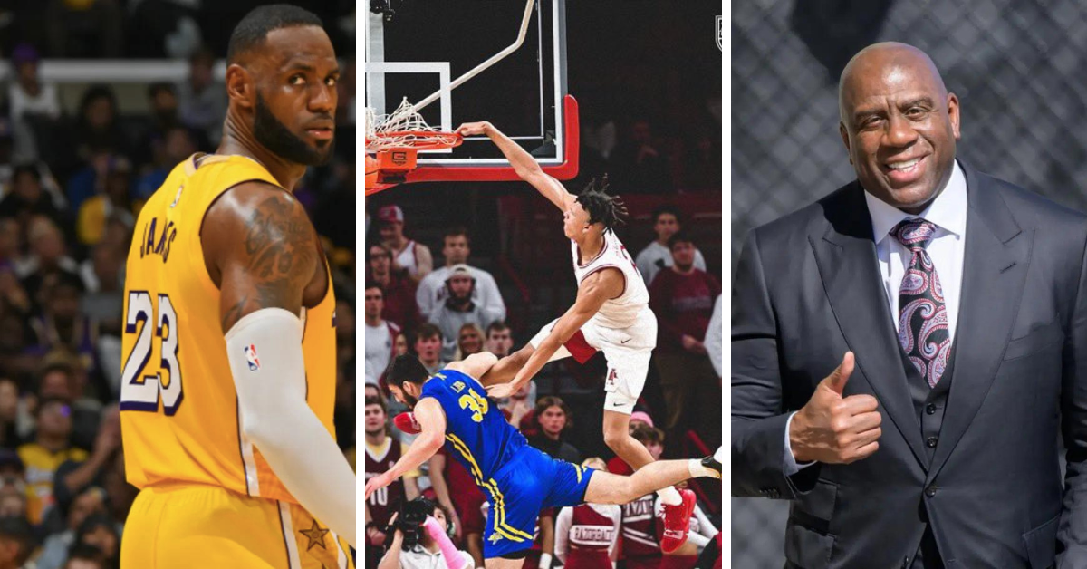 LeBron James, Magic Johnson and NBA World Are Blown Away After ...