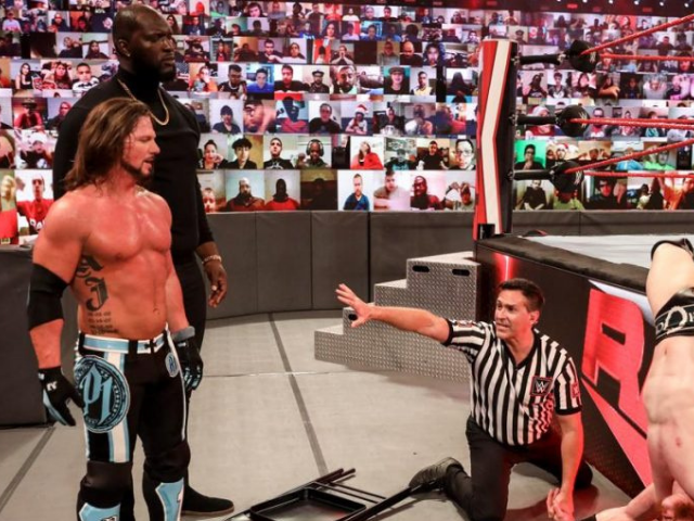 WATCH: Morrison Attacks AJ Styles' Bodyguard with a Steel Chair and ...
