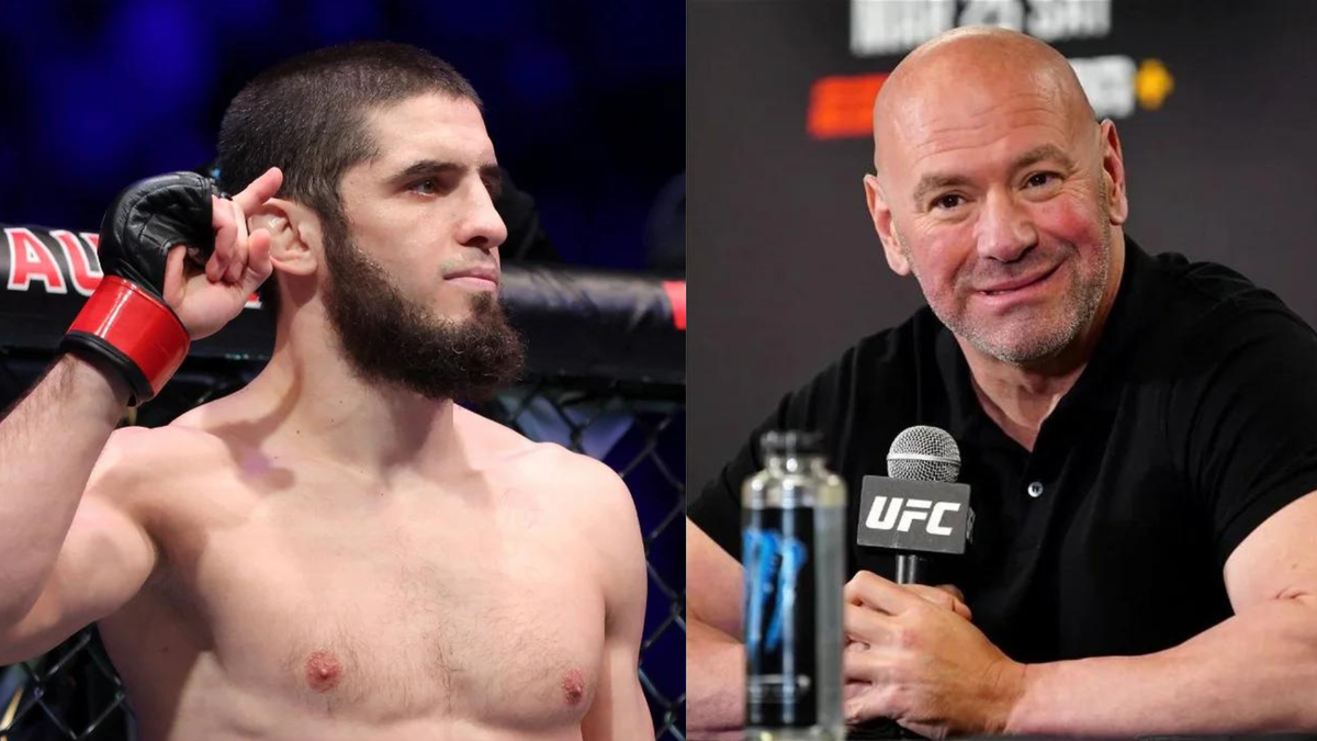 Islam Makhachev Has 3 Word Response to His Gold Gloves as Dana White ...