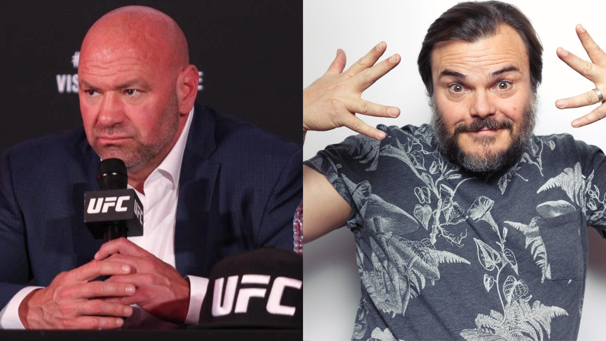 Hollywood Star Jack Black, Kurt Angle, Mike Bisping & Fans Go Wild ...