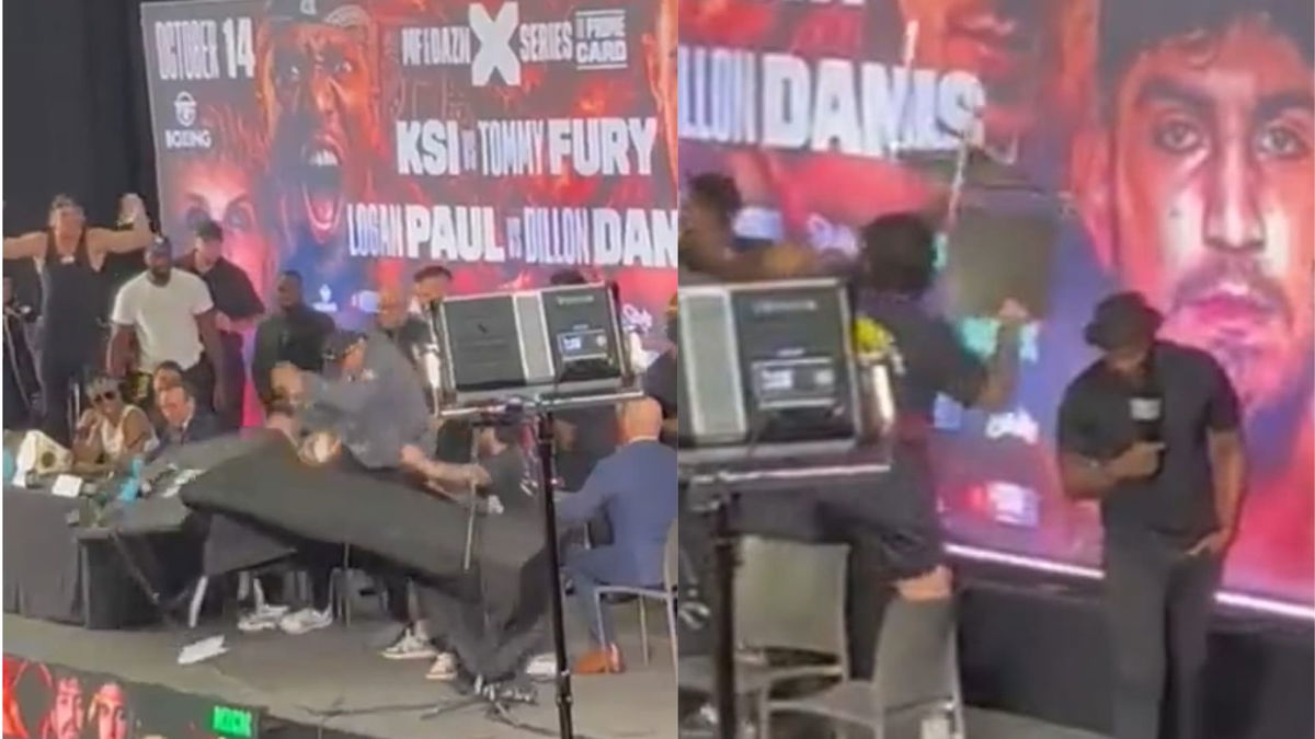 “Get That Man off the Stage”- As Dillon Danis Picks Up Chair to Hit ...