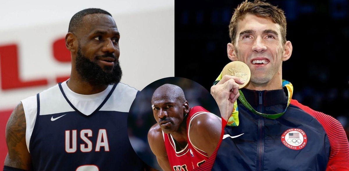 Paris Olympics: LeBron James Joins Michael Phelps in Historic USA Torch ...