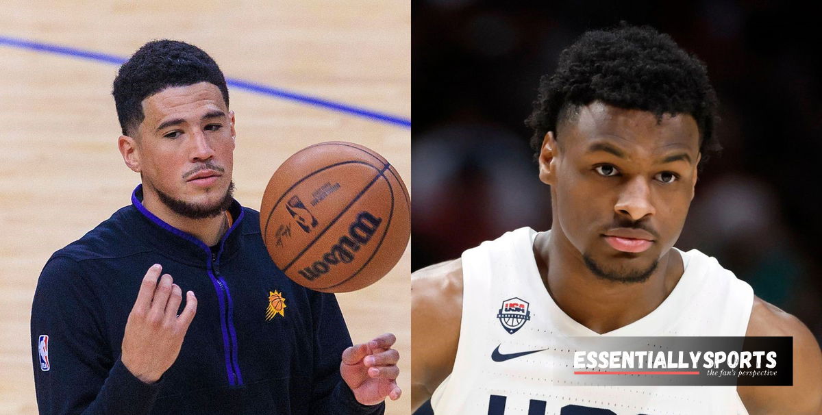 Devin Booker Takes Inadvertent Dig at Bronny James’ Draft Process ...