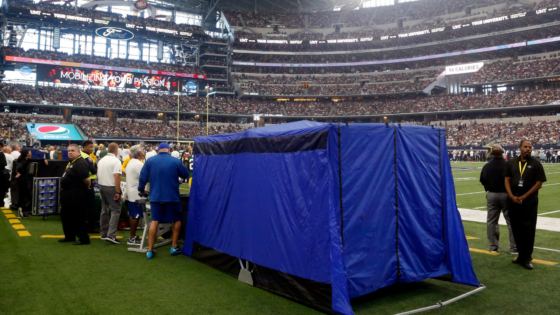 What Is a Medical Blue Tent in NFL? Purpose, Origin and More About the ...