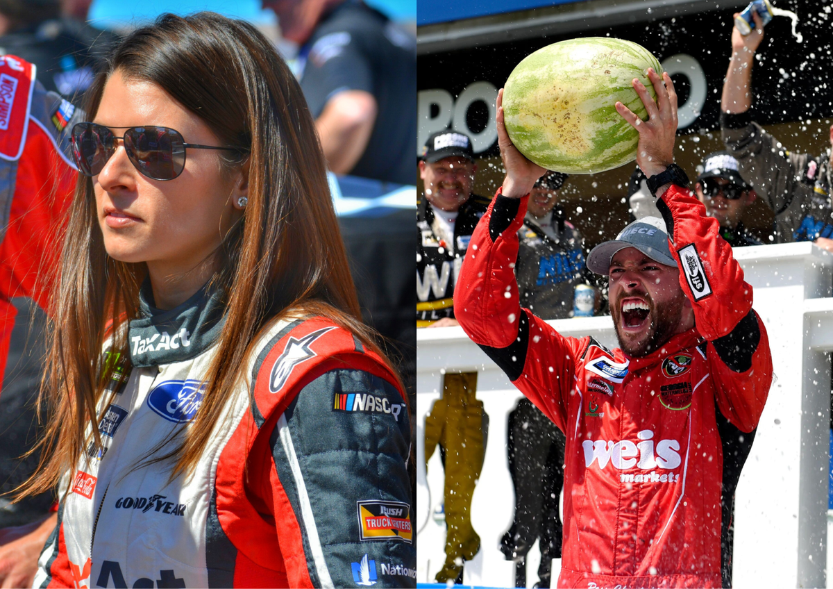 "I Sucked at It" - Danica Patrick & Denny Hamlin Painfully Reveal ...