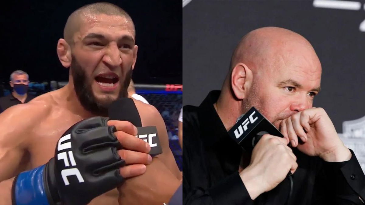 Rogue Khamzat Chimaev Slams Dana White Amid UFC Supremo's Acceptance of ...