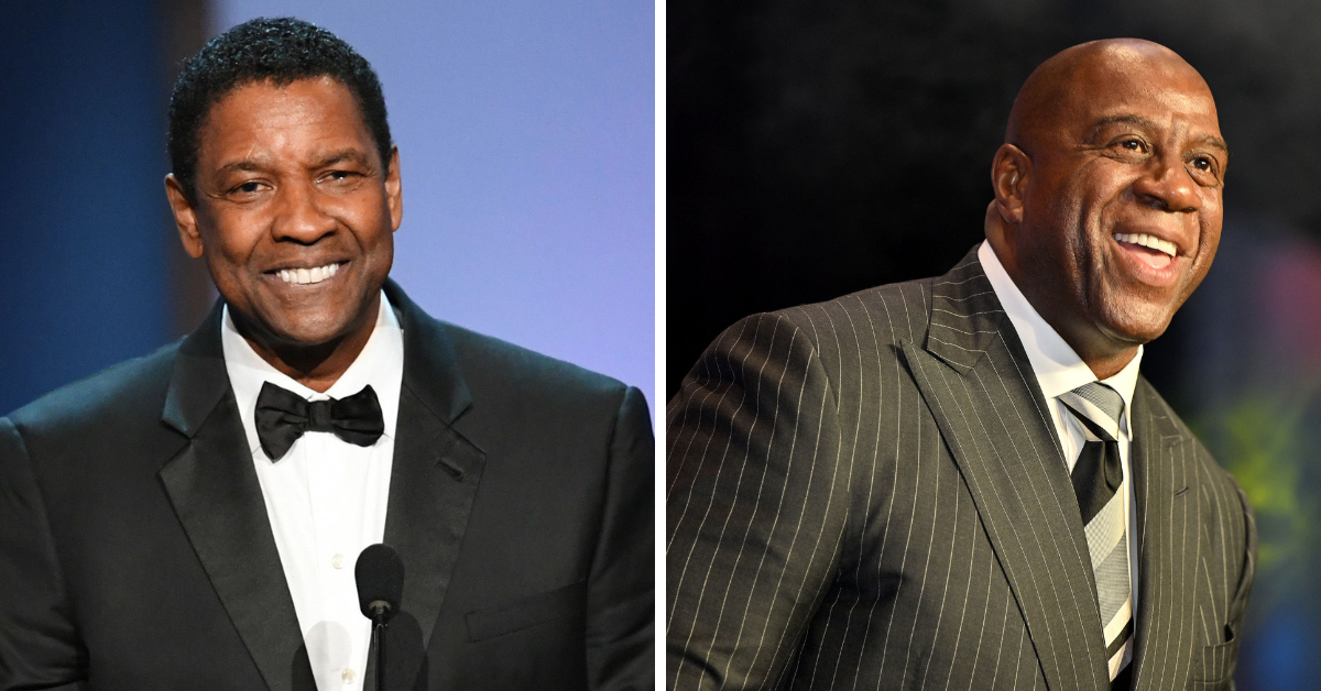 Legends of Their Craft, Magic Johnson and Denzel Washington Once Proved ...
