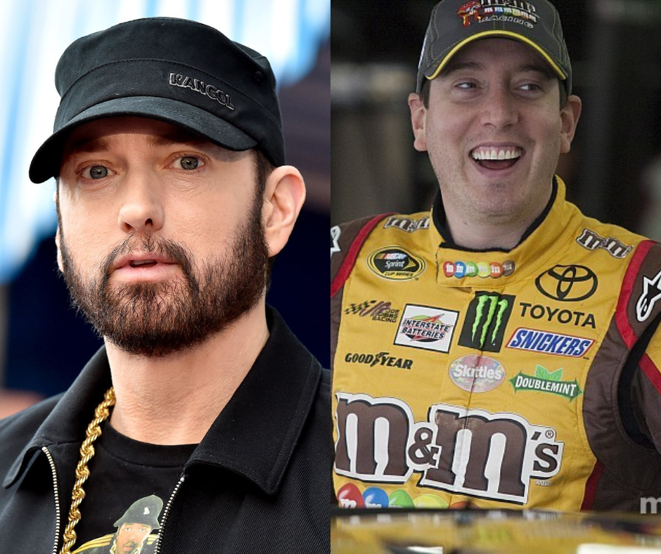 Years Before Eminem's "Who" Went Viral, "As*" Kyle Busch Brutally Shot ...
