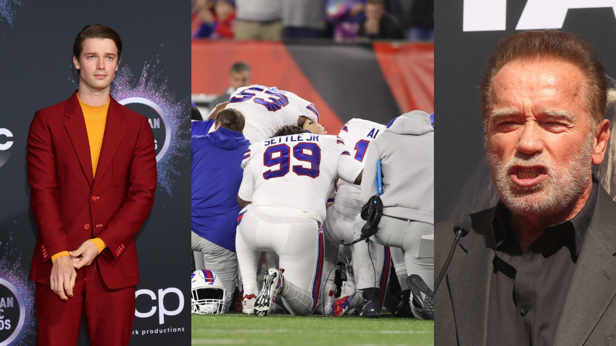 Arnold Schwarzenegger’s Son Joins Millions in Praying for NFL Star ... Arnold Schwarzenegger’s Son Joins Millions in Praying for NFL Star ...