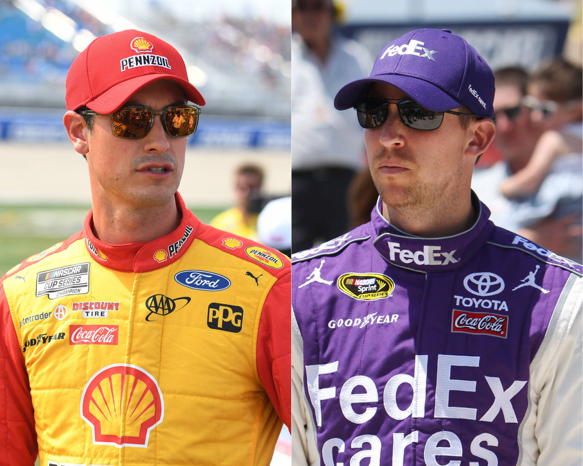 Hours After Being Publically Bashed by Denny Hamlin, Joey Logano ...