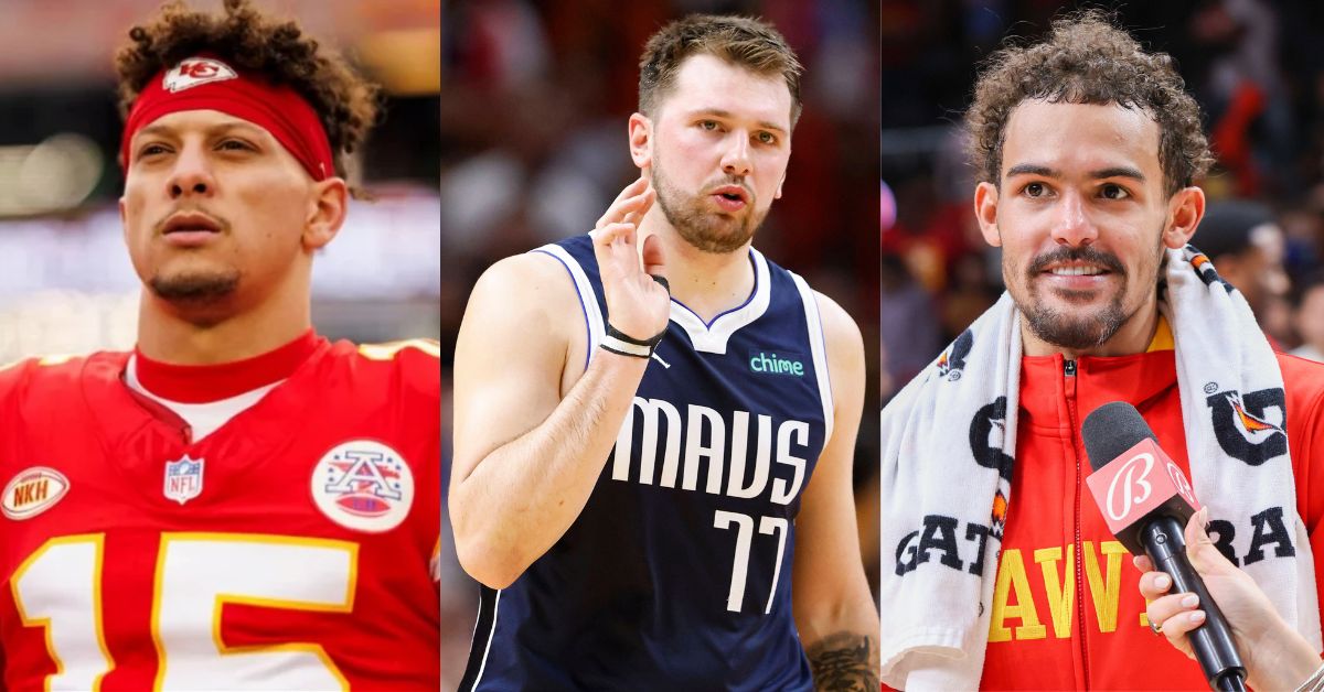 Patrick Mahomes, Trae Young & Mavs Legend Bow Down to Luka Doncic ...