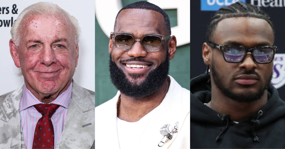 LeBron James in Hysteria as ‘Nature Boy’ Ric Flair’s Iconic Interview ...