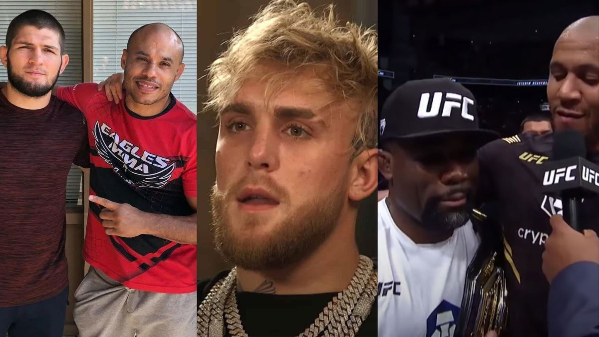 Jake Paul Shocked as Ciryl Gane’s Coach Reveals Threat From Khabib’s ...