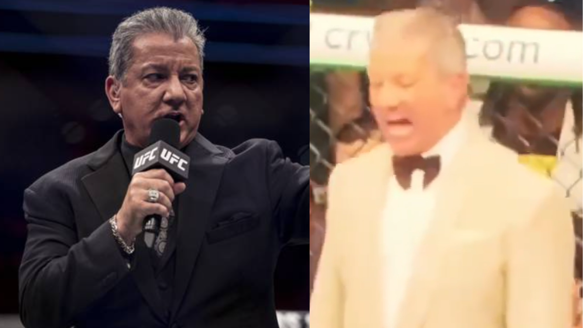 UFC World in Awe of ‘Best’ Bruce Buffer as Video of His ’Very High ...