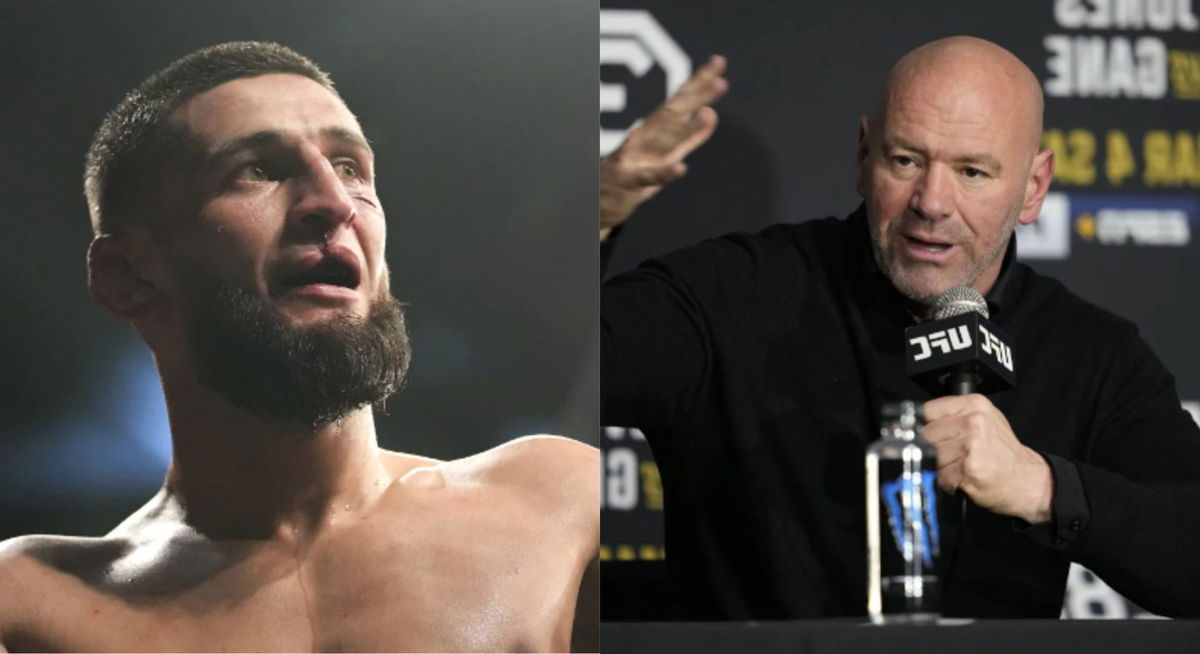 Khamzat Chimaev vs. Kamaru Usman at UFC 294 Reeks of Dana White ...