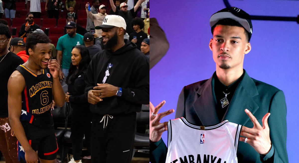 Bronny James’ Destiny Has A LeBron James & Victor Wembanyama Union ...