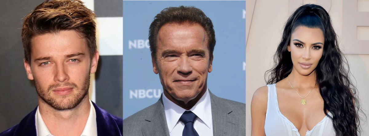 Arnold Schwarzenegger’s Son Patrick Chose Kim Kardashian for His Dope Bike-Ride Look In 2017 ...