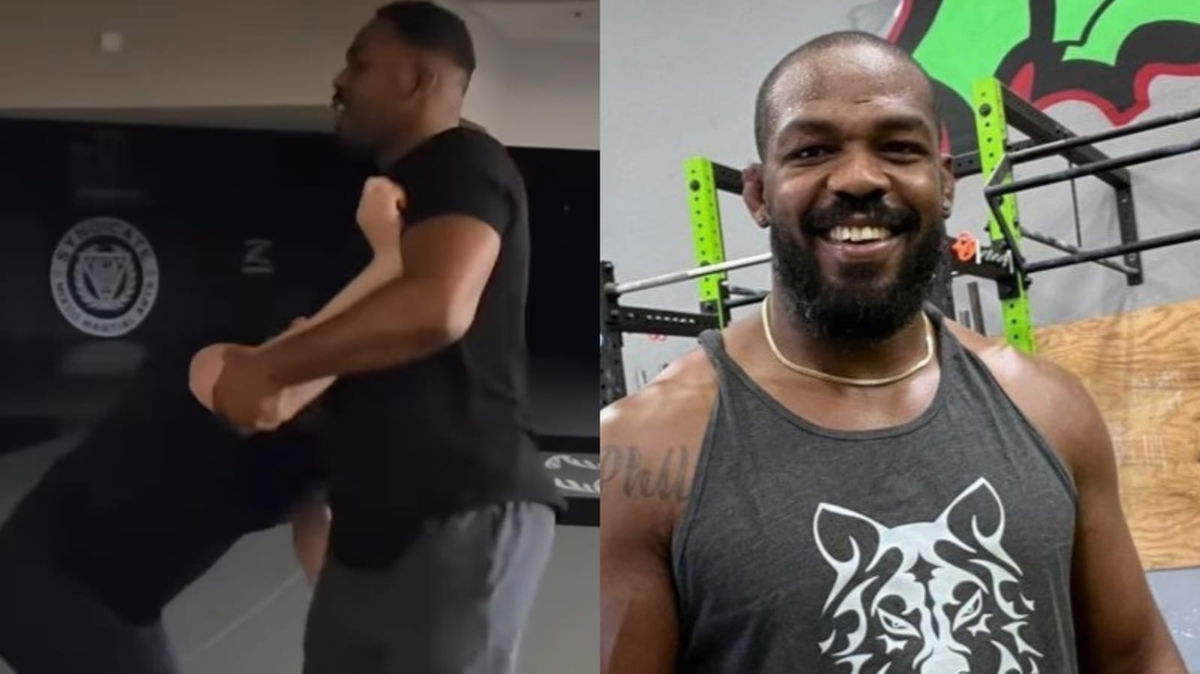 “If Gane Kicks Him in His Leg” – UFC World Worried for Sluggish Jon ...