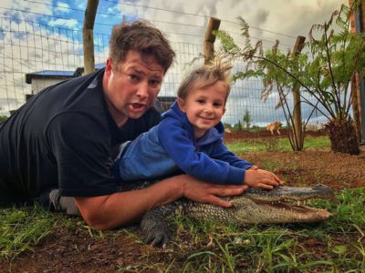 Really Its Dangerous”: Young Boy Swimming With Crocodiles Raises ...