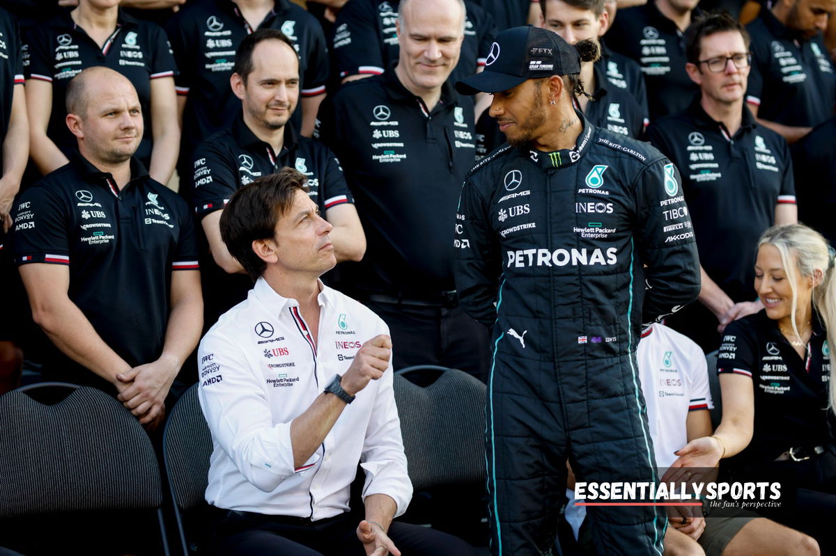 Lewis Hamilton Feels “Emotional and Very Surreal” at Mercedes’ W15 Launch With Toto Wolff ...