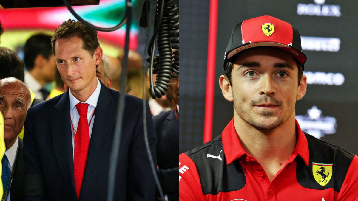 John Elkann meets Charles Leclerc in Maranello to discuss Ferrari F1 future amid car competitiveness