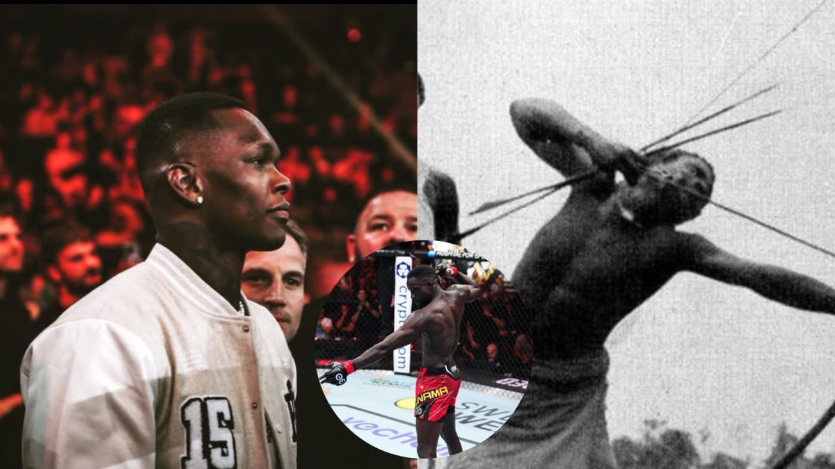 After David Onama Copies Him at UFC Jacksonville, Israel Adesanya ...