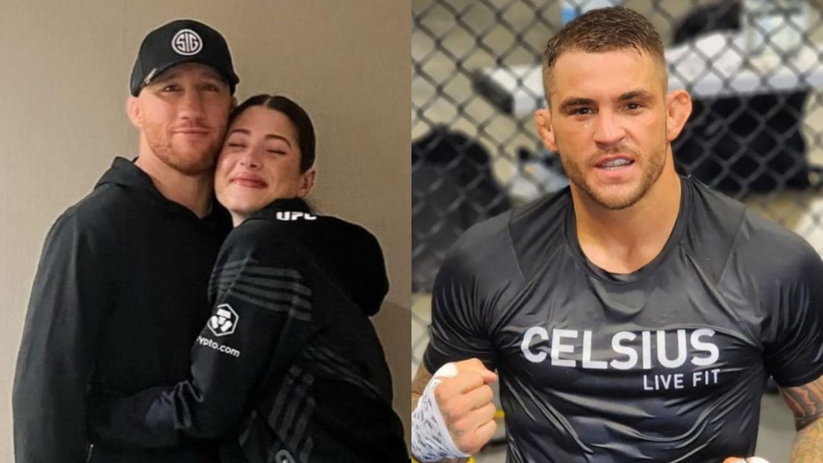 WATCH: “She’s on Dustin’s Dms” – Justin Gaethje’s Girlfriend Gets ...