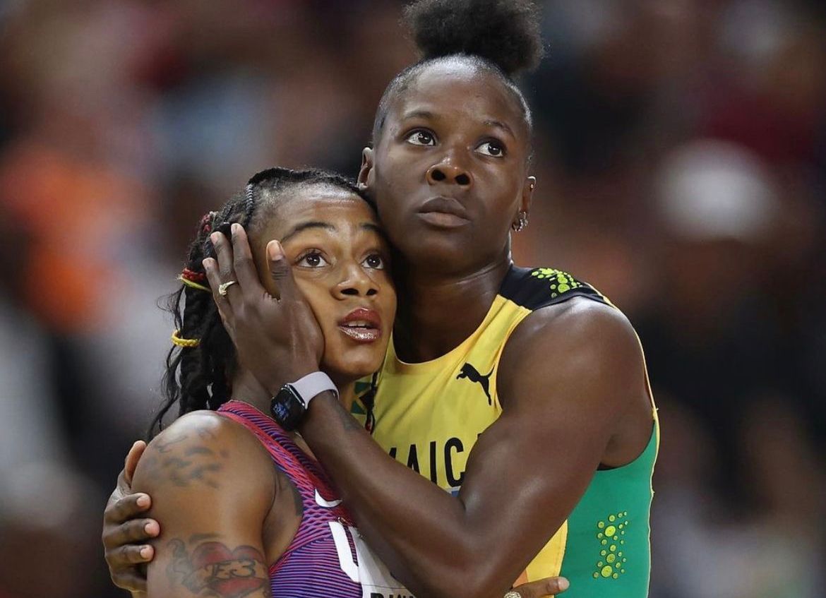 Despite Salty Rivalry, Sha’Carri Richardson Finds Comfort in Jamaican ...
