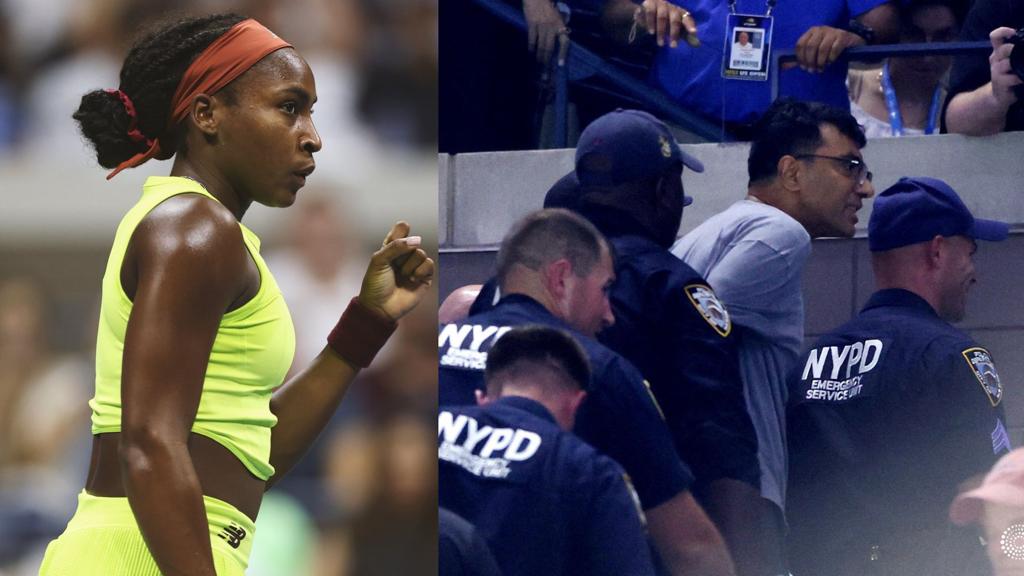 Cinematic Drama in Full Display at US Open as NYPD Joins the Action to ...