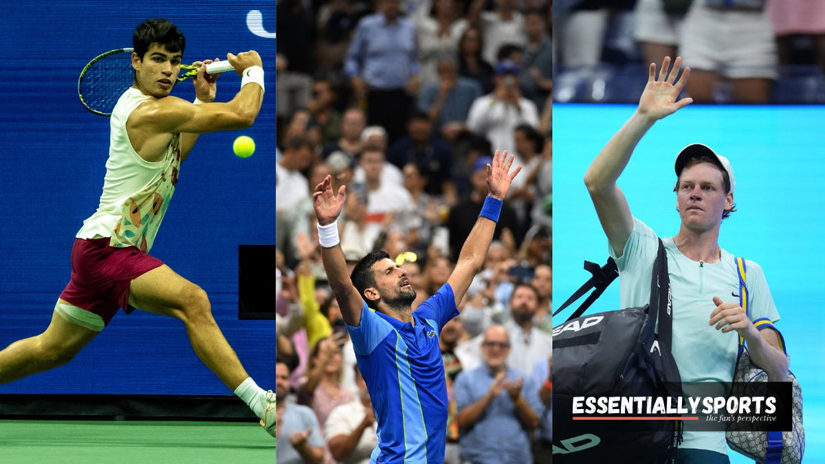 Rivals Novak Djokovic and Carlos Alcaraz’s Supremacy Surfaces as Jannik Sinner’s Progress ...