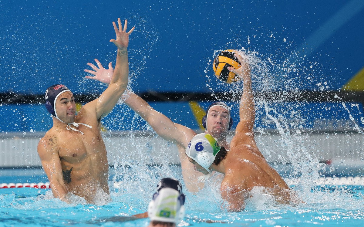 Minutes After Securing Paris Olympics Ticket, U.S. Water Polo Team ...