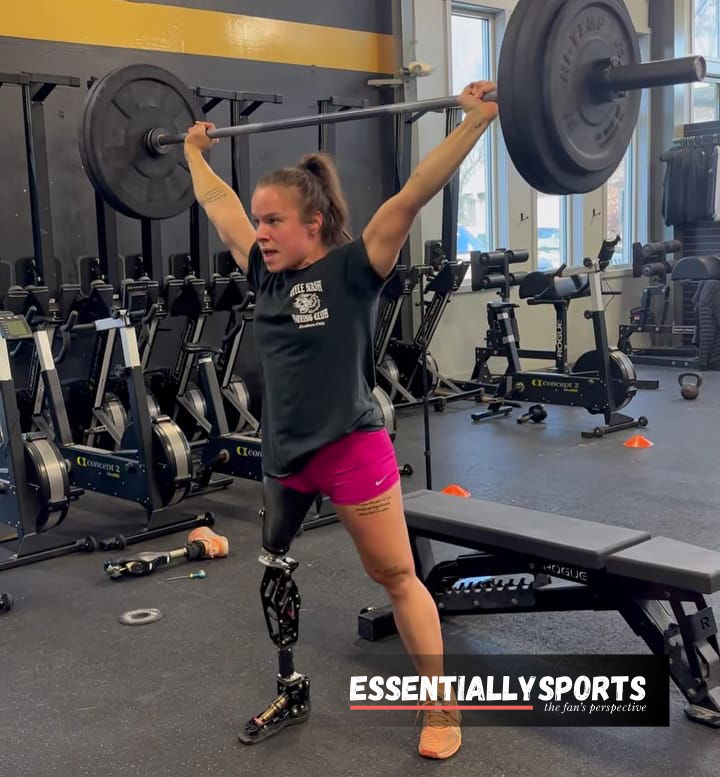 “The Snatches Are Immaculate”: Fitness Community Cheers Weightlifter With Prosthetic Limb ...