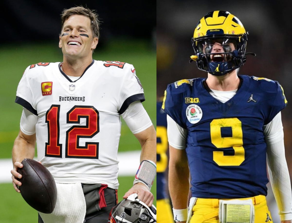 After Tom Brady’s 4 Word Approval, Michigan’s Wonderboy J.J McCarthy ...