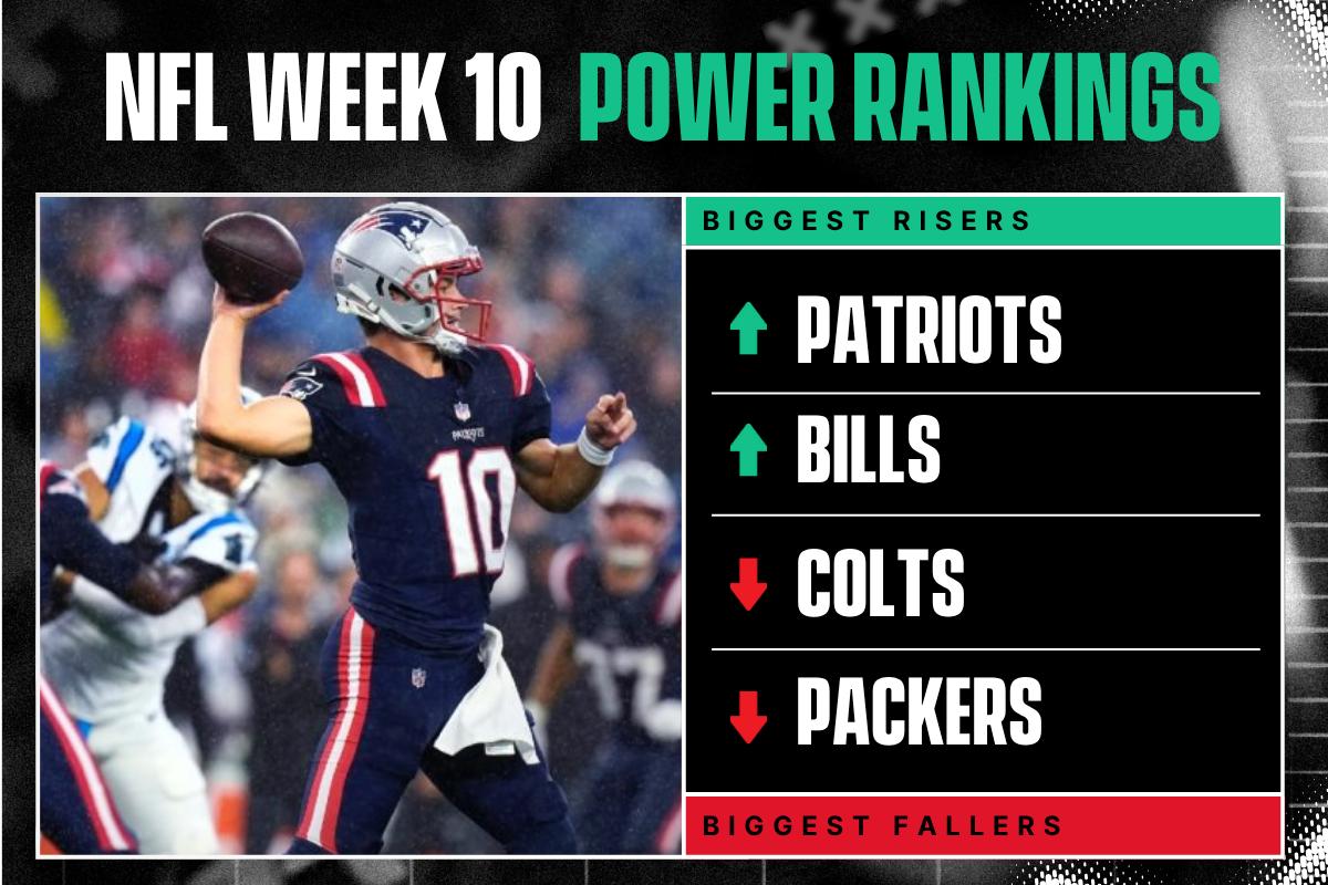 NFL Week 10 Power Rankings: Bills and Patriots Rise, Colts and Packers ...