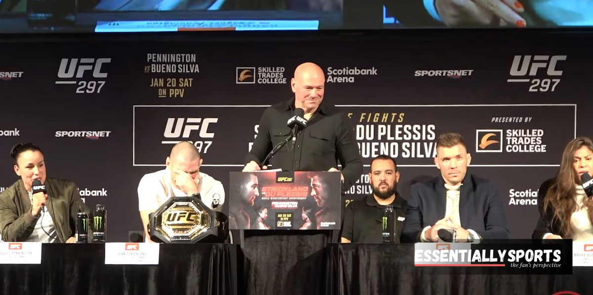 Dana White, Sean Strickland, and Dricus Du Plessis Left in Splits at ...