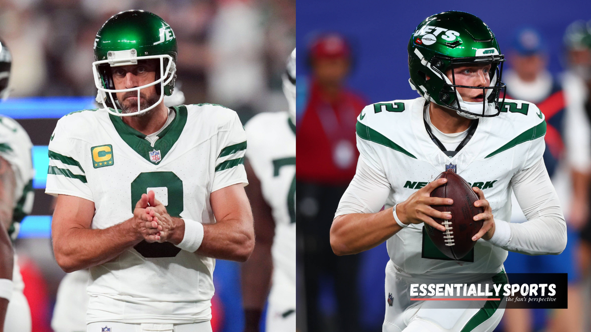 "I Have a Real Hard Time With That" - Aaron Rodgers Fires Back at Zach Wilson Haters, Backs Jets ...