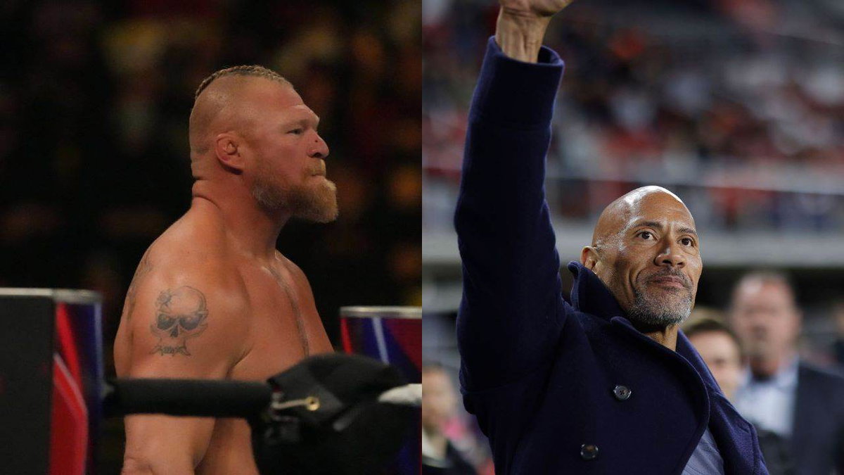 Had It Not Been for Dwayne Johnson, Brock Lesnar Would Never Have ...