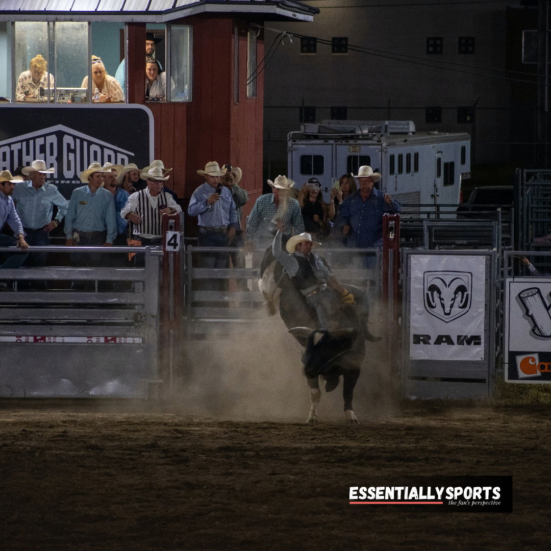 Bull Riding Champion Brings Wild West Vibes Courtside at Madison Square ...