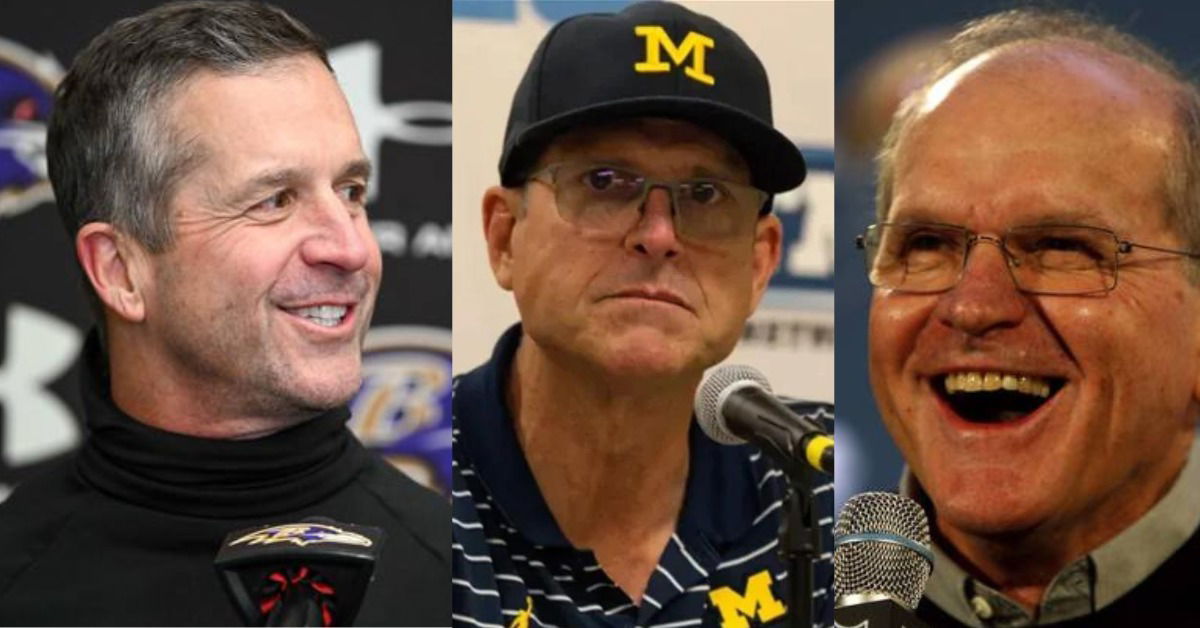 “That’s Robbery”: Jim Harbaugh Left Stunned as John and Jack Gang Up in ...