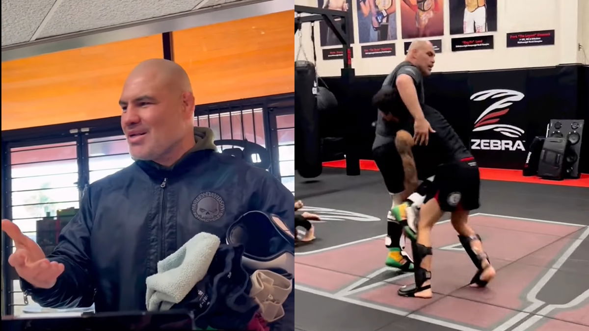 Watch: Coach Pulls Cain Velasquez’s Leg After Former UFC HW Champion ...
