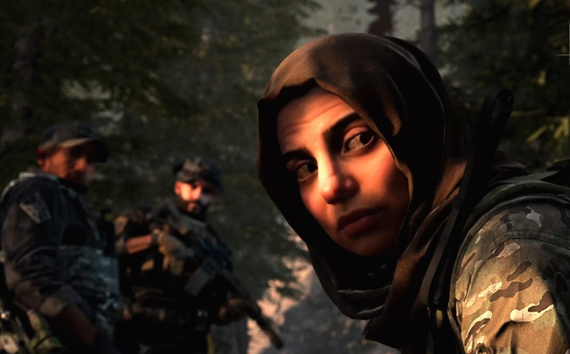 Call Of Duty Ghosts Female Character Awie De Guzman Goes Full On