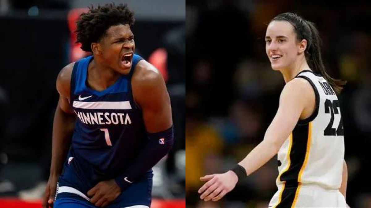 Unlike Caitlin Clark, Attention Makes Anthony Edwards' Life Difficult ...